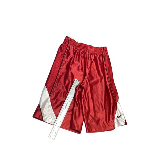 Nike | Bottoms | Nike Basketball Shorts Silky Shiny Red For Boys Medium ...